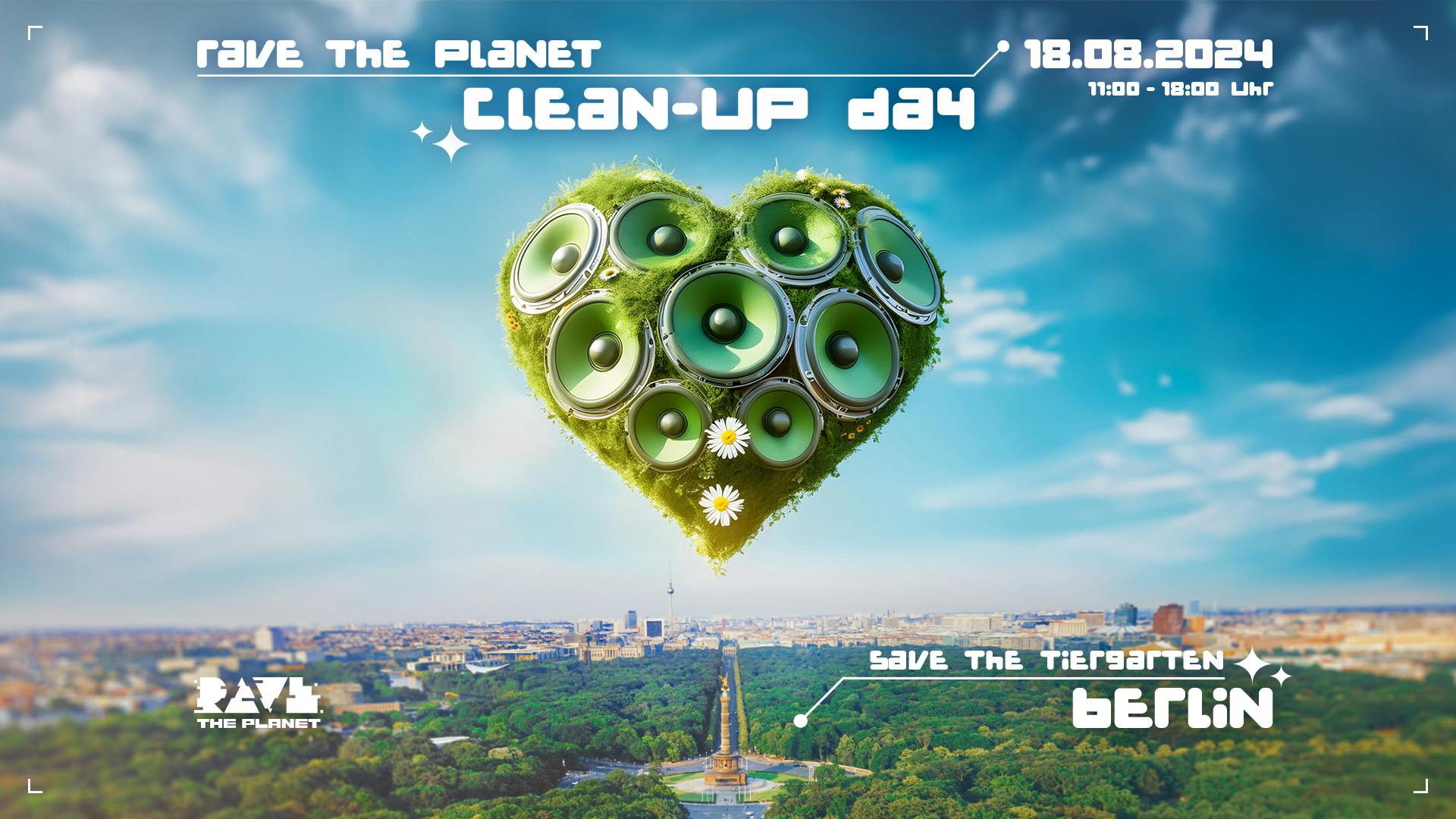 CLEAN-UP DAY for Rave The Planet Parade 2024 - LOVE IS STRONGER