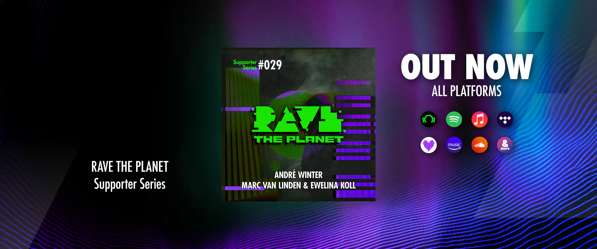 Supporter Series Vol. 029 : André Winter, Marc van Linden & Ewelina Koll